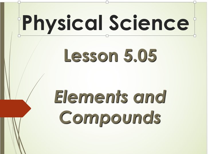 Physical Science B - 5.05
