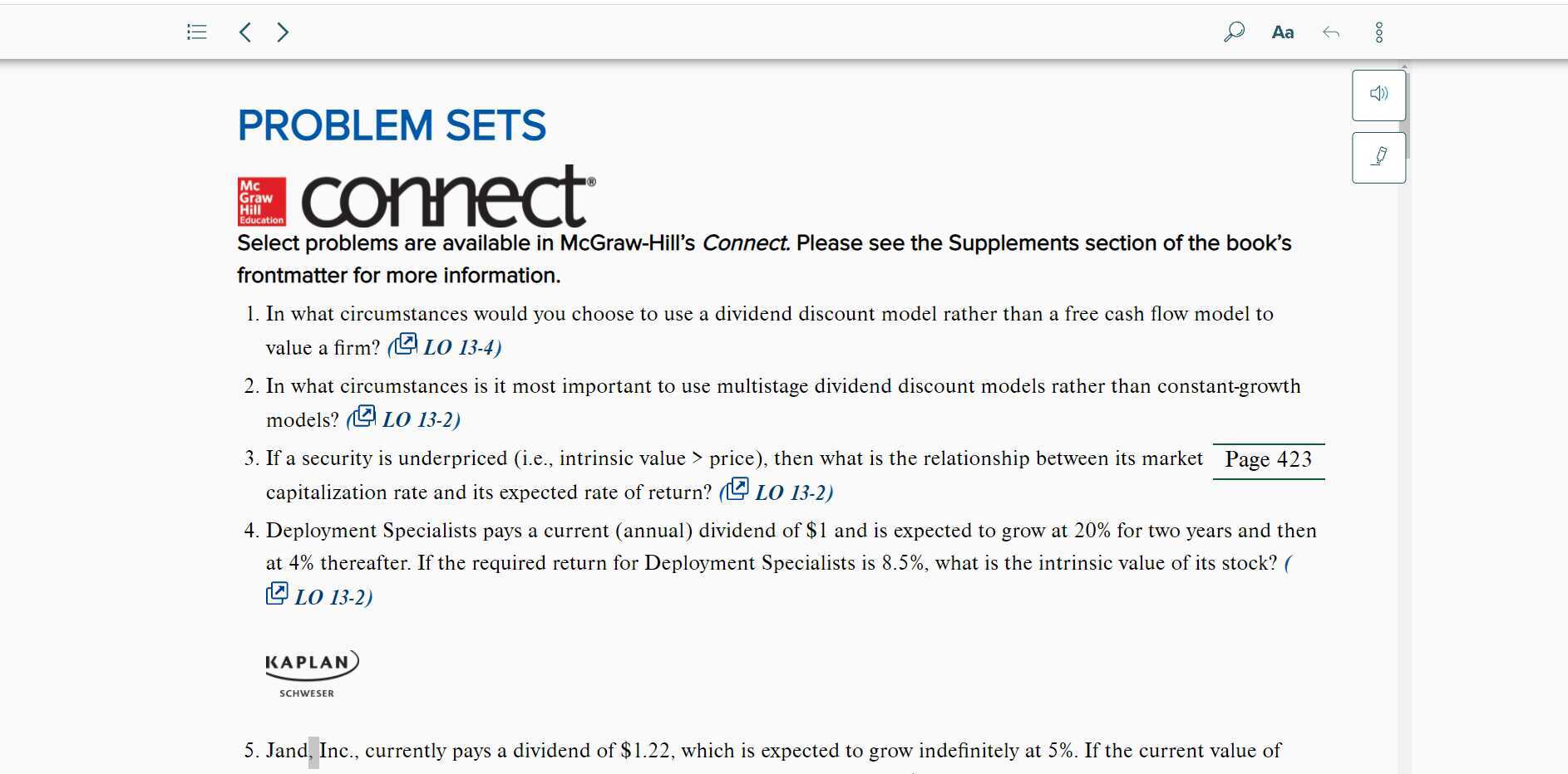 Chapter 13 - Problem 4