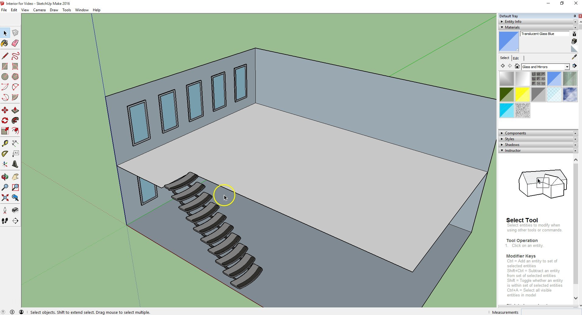SketchUp Interior - Video 3