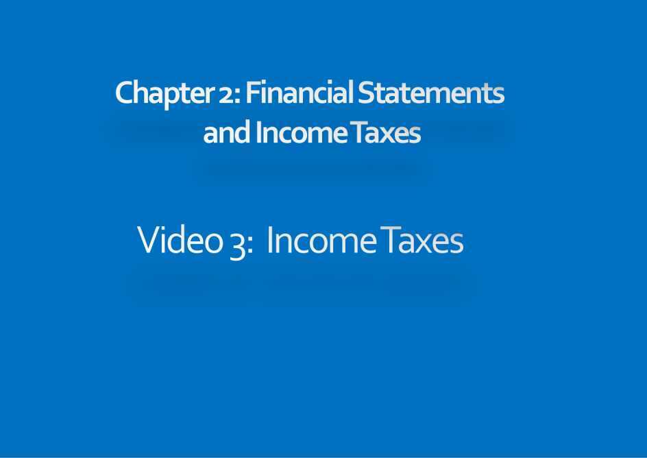 Chapter 2 Vid3 Income Tax 22-9