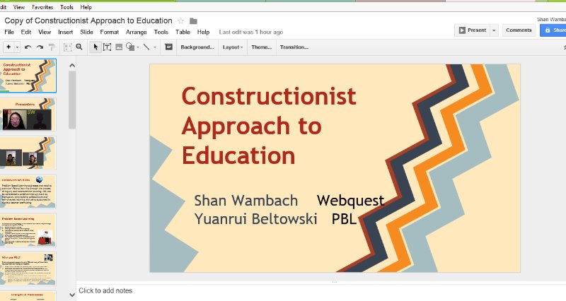constructionist approach to education