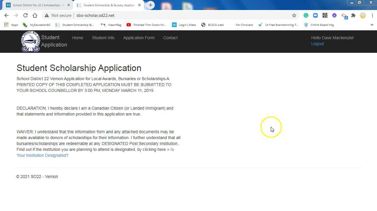 Local Scholarship HOW to COMPLETE IT