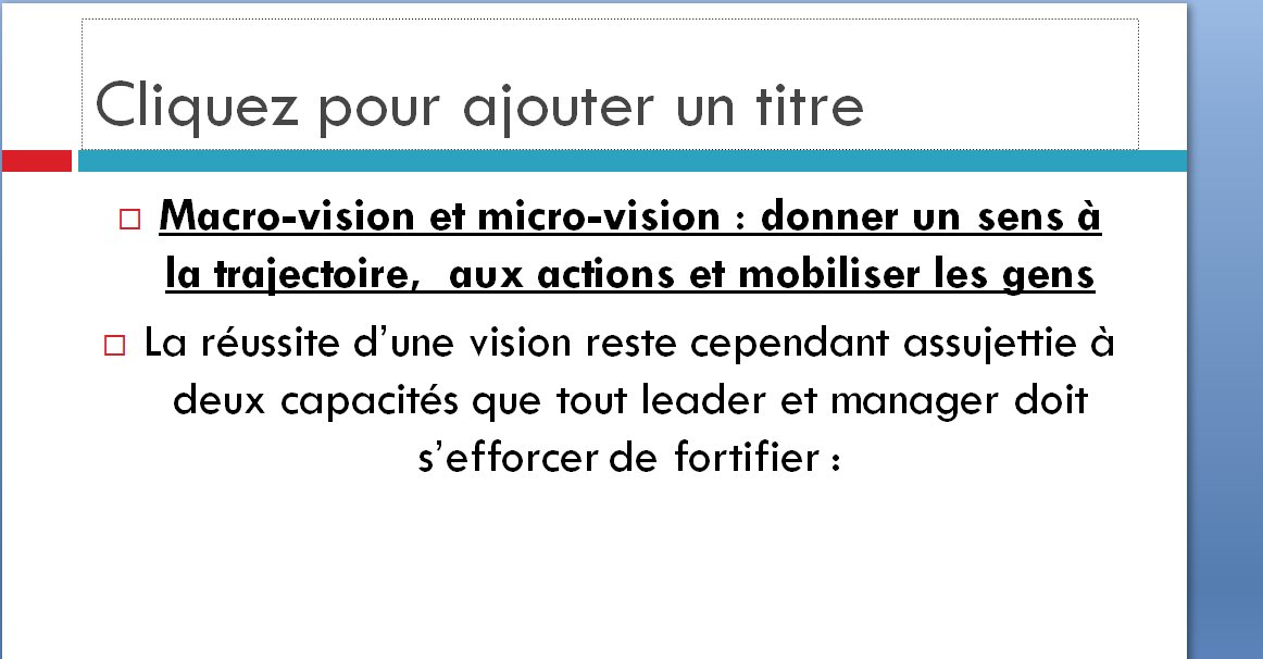 Macro-vision et Micro-vision