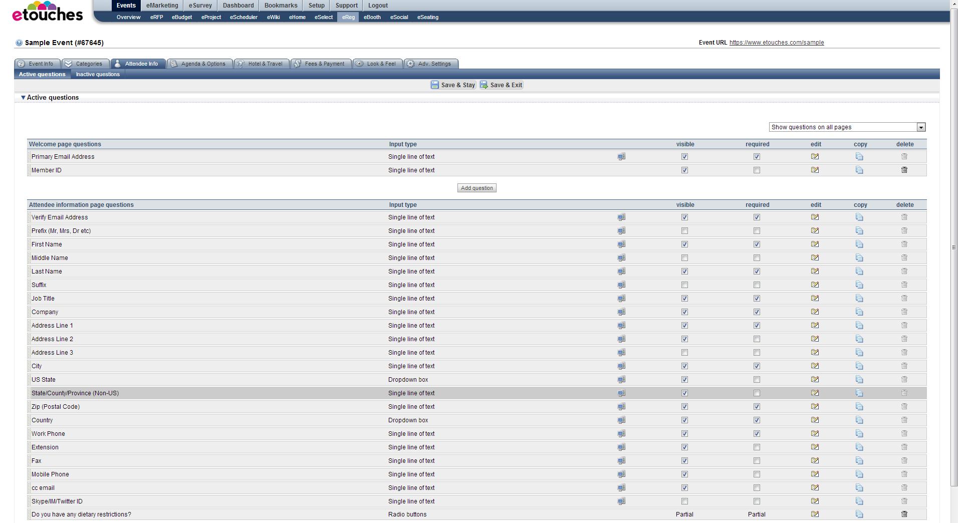 Attendee Info Tips & Tricks