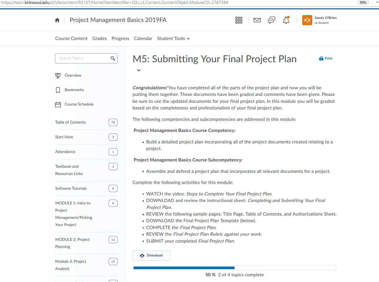 Final Project Plan CBE