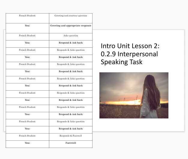 Fr2IUL2 Interpersonal Task