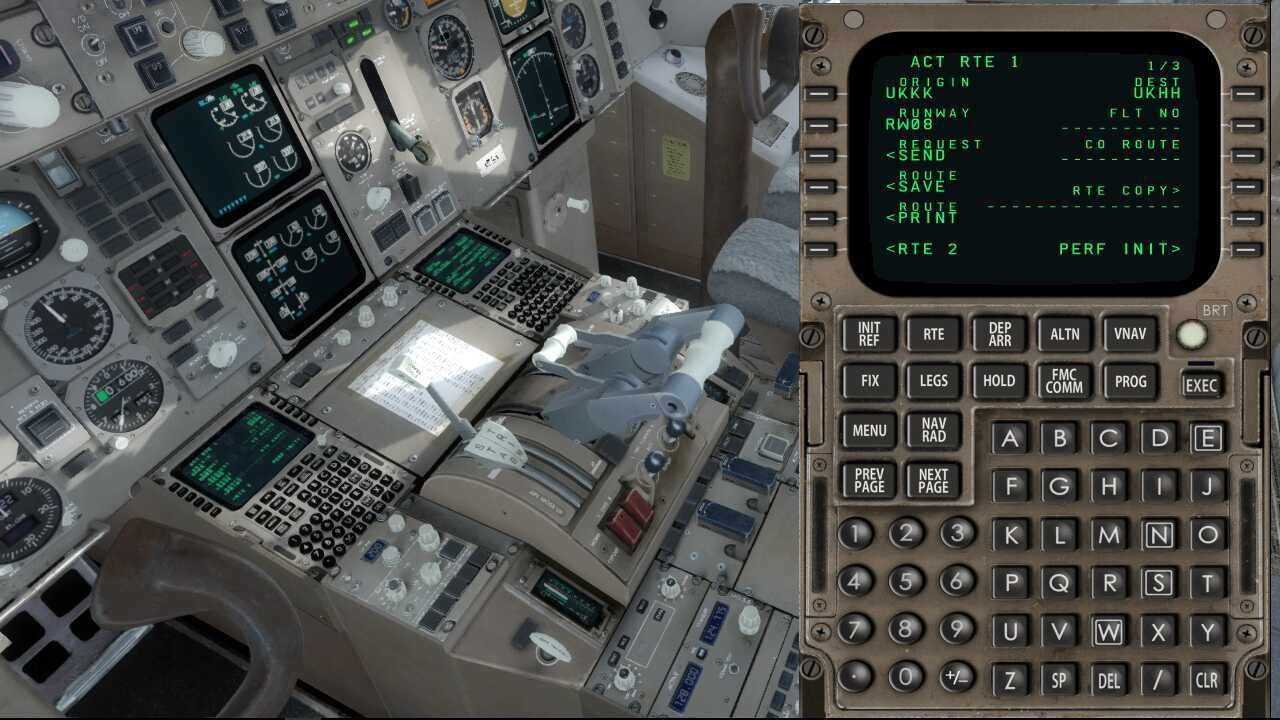 Captain Sim 757 - load and save panel states