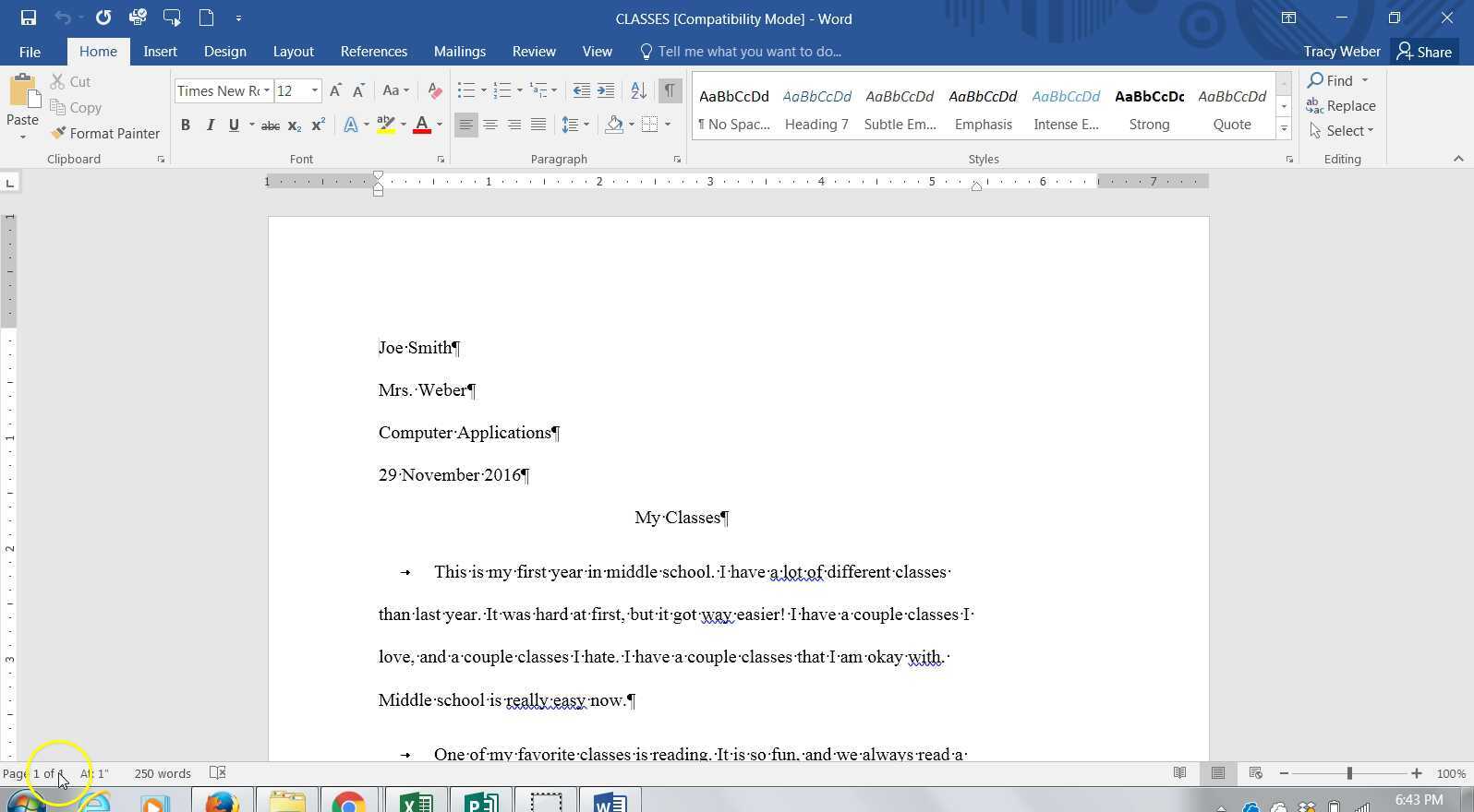 ADM 122 Lesson 48 MLA Report Format