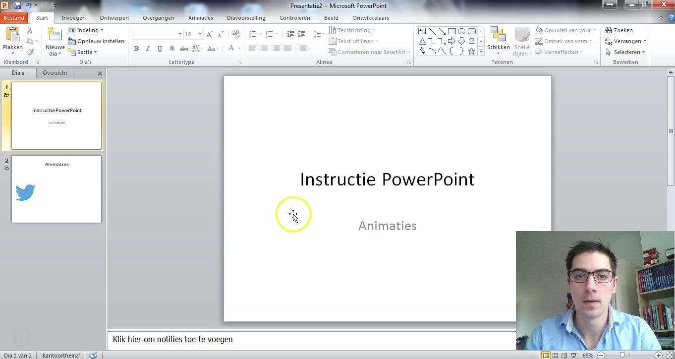 Animaties - PowerPoint