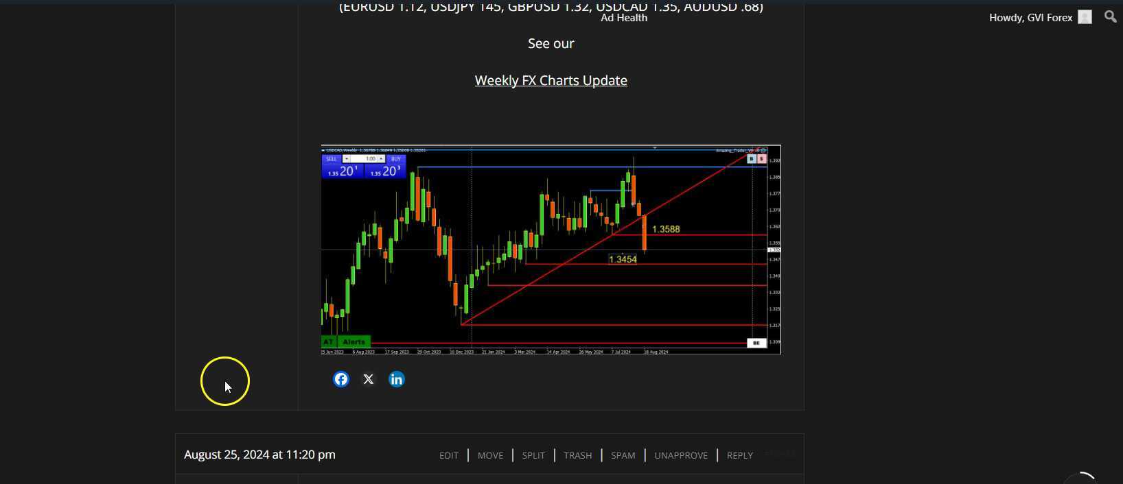 weekly charts update