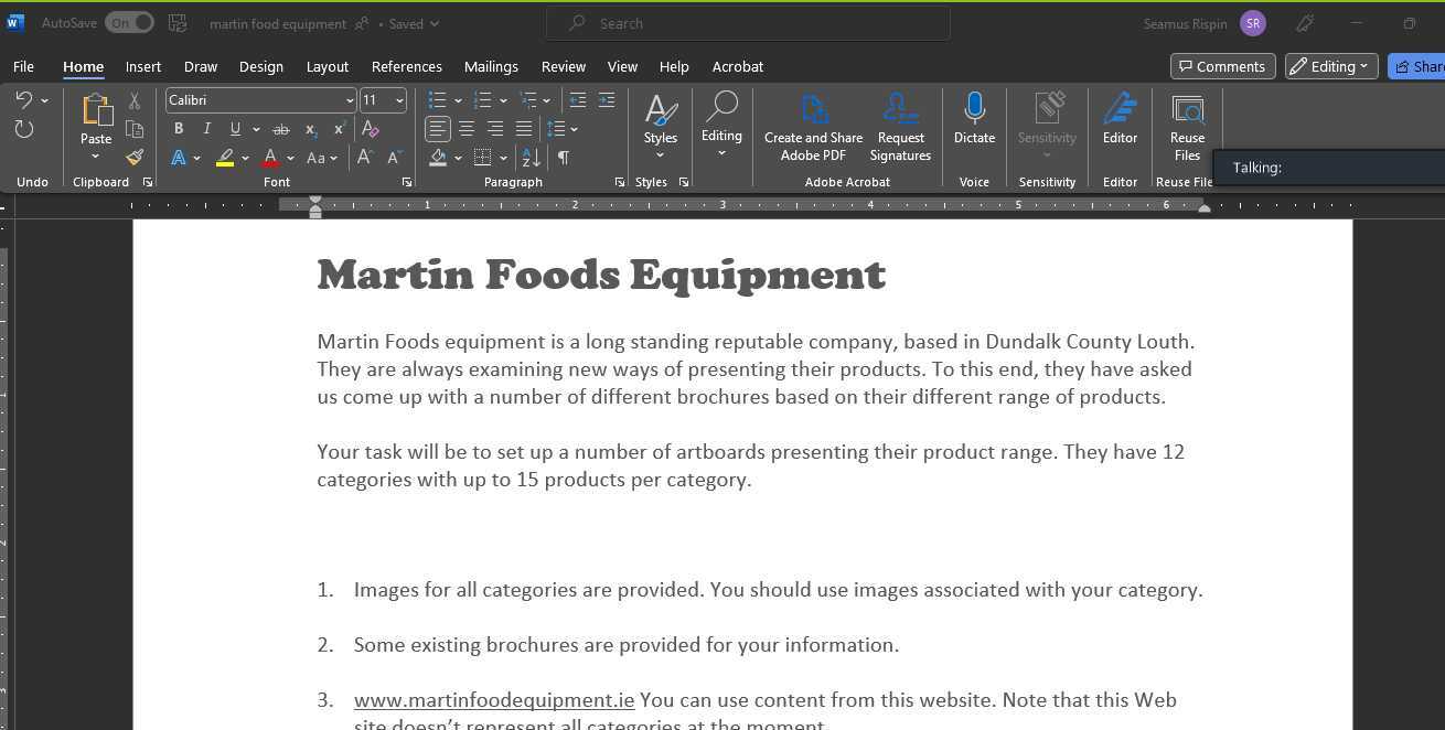 Final Assignment Intro Part A