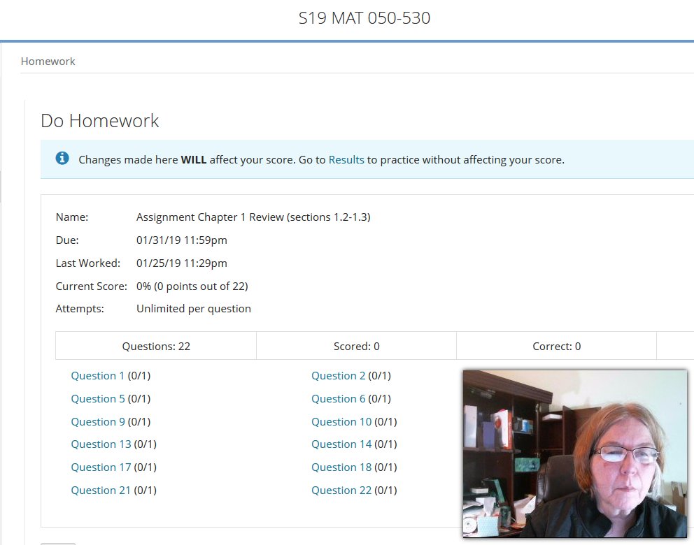 Locating the Video and the Example Number for a HW problem