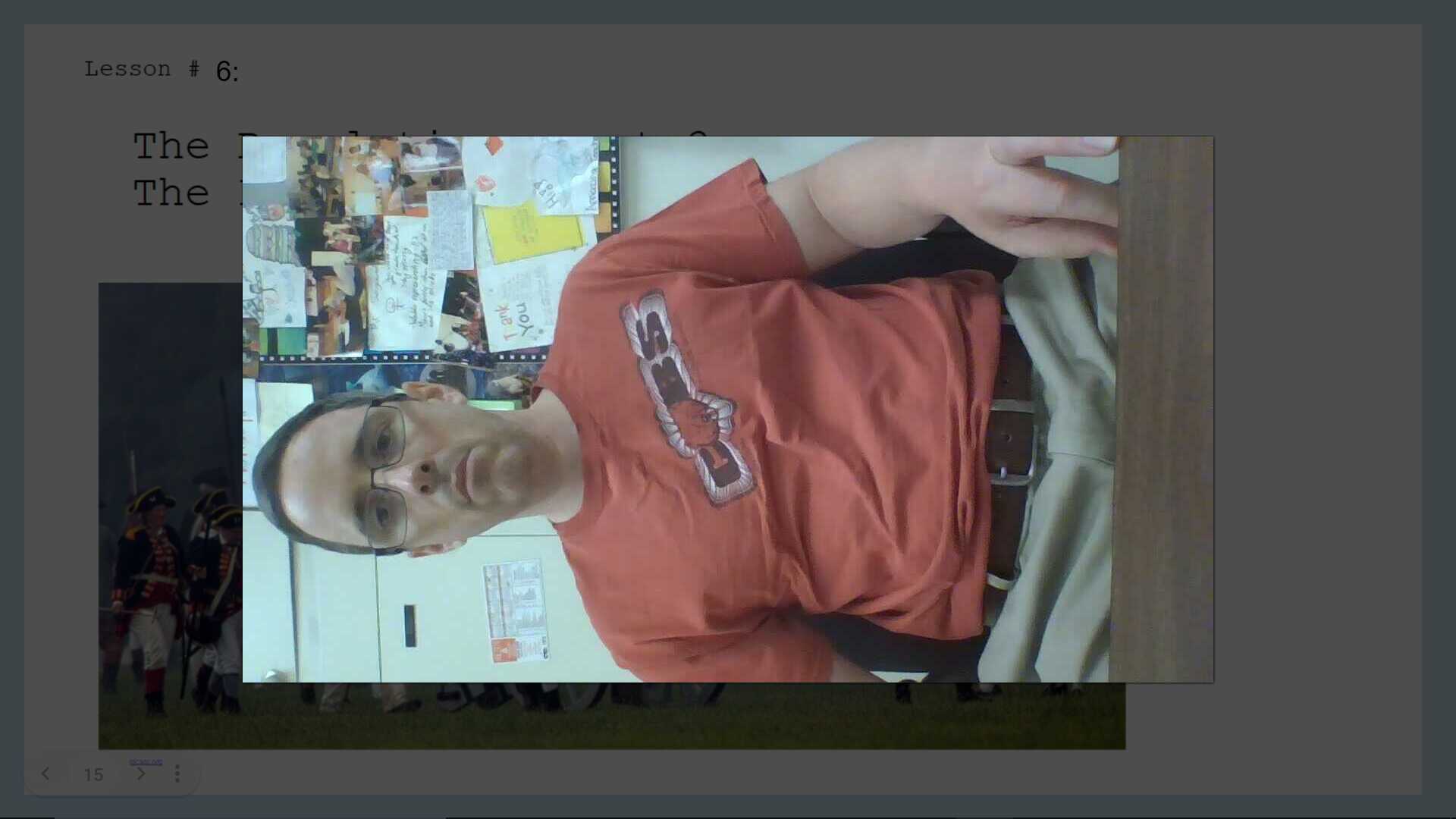 Sept 8 homework: continue Lesson 6 notes