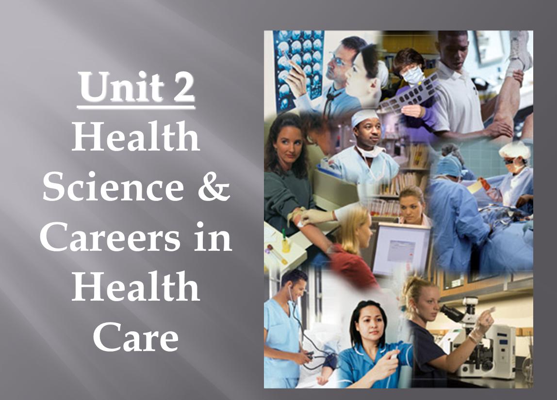 Careers in Health Care