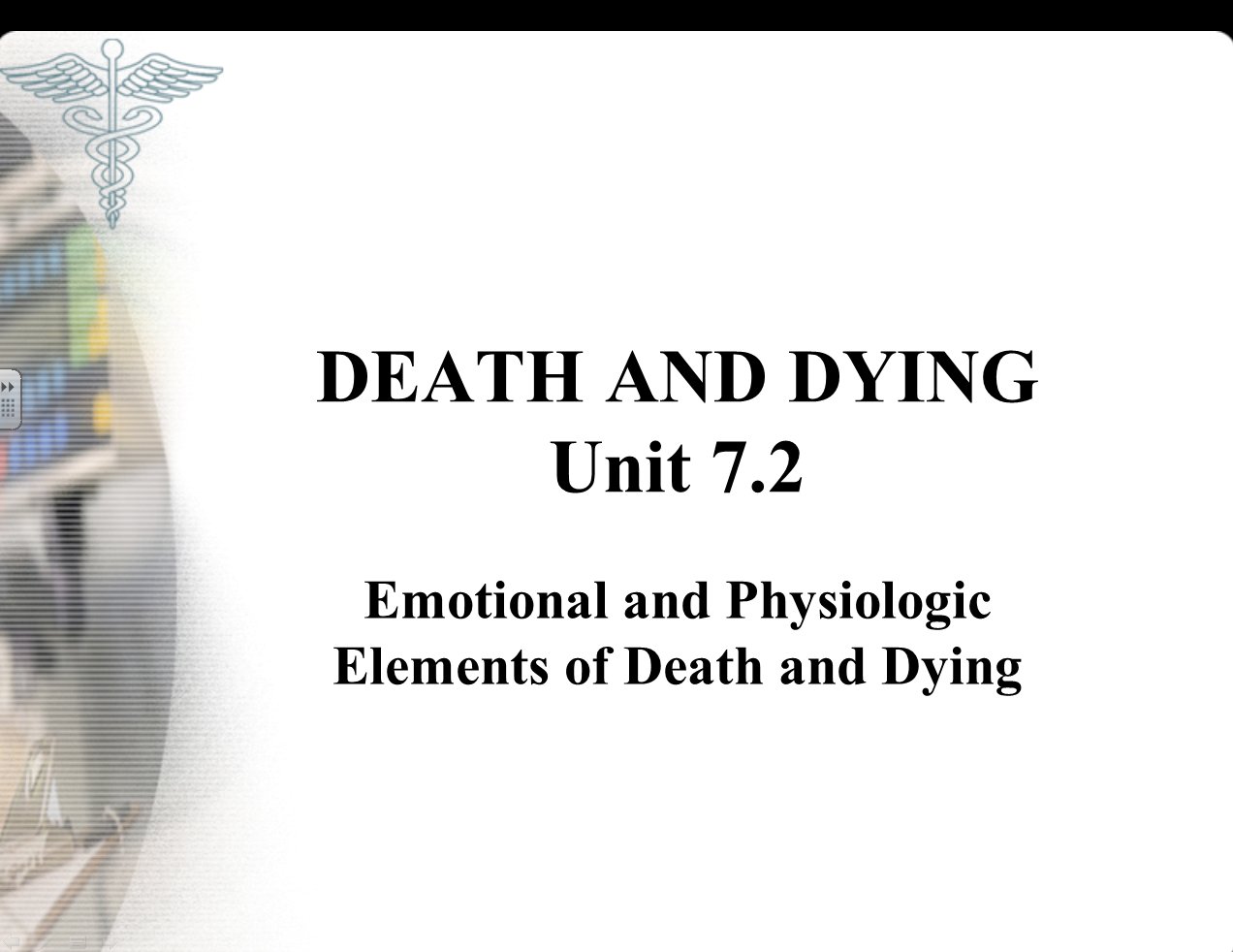 Death and Dying