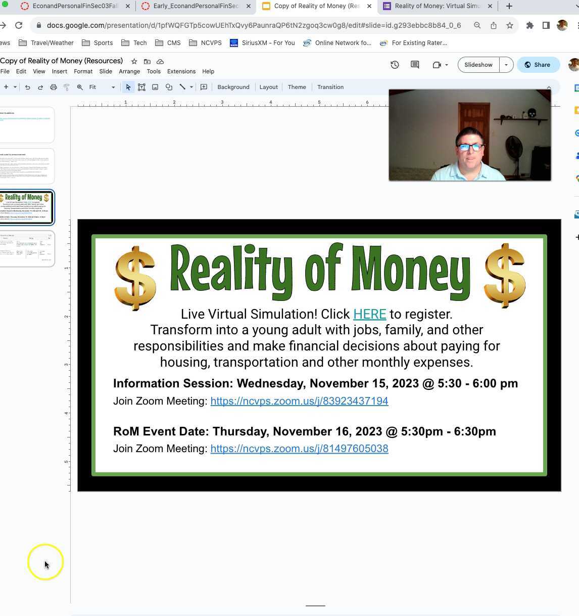 Reality of Money November 2023