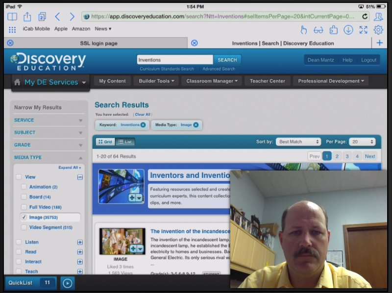 Discovery Education Resources & iPad Apps