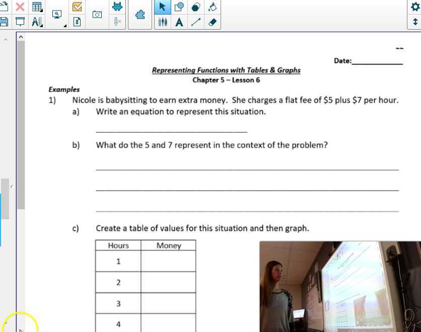 Ch. 5 ~ Lesson 6 [Math 8]