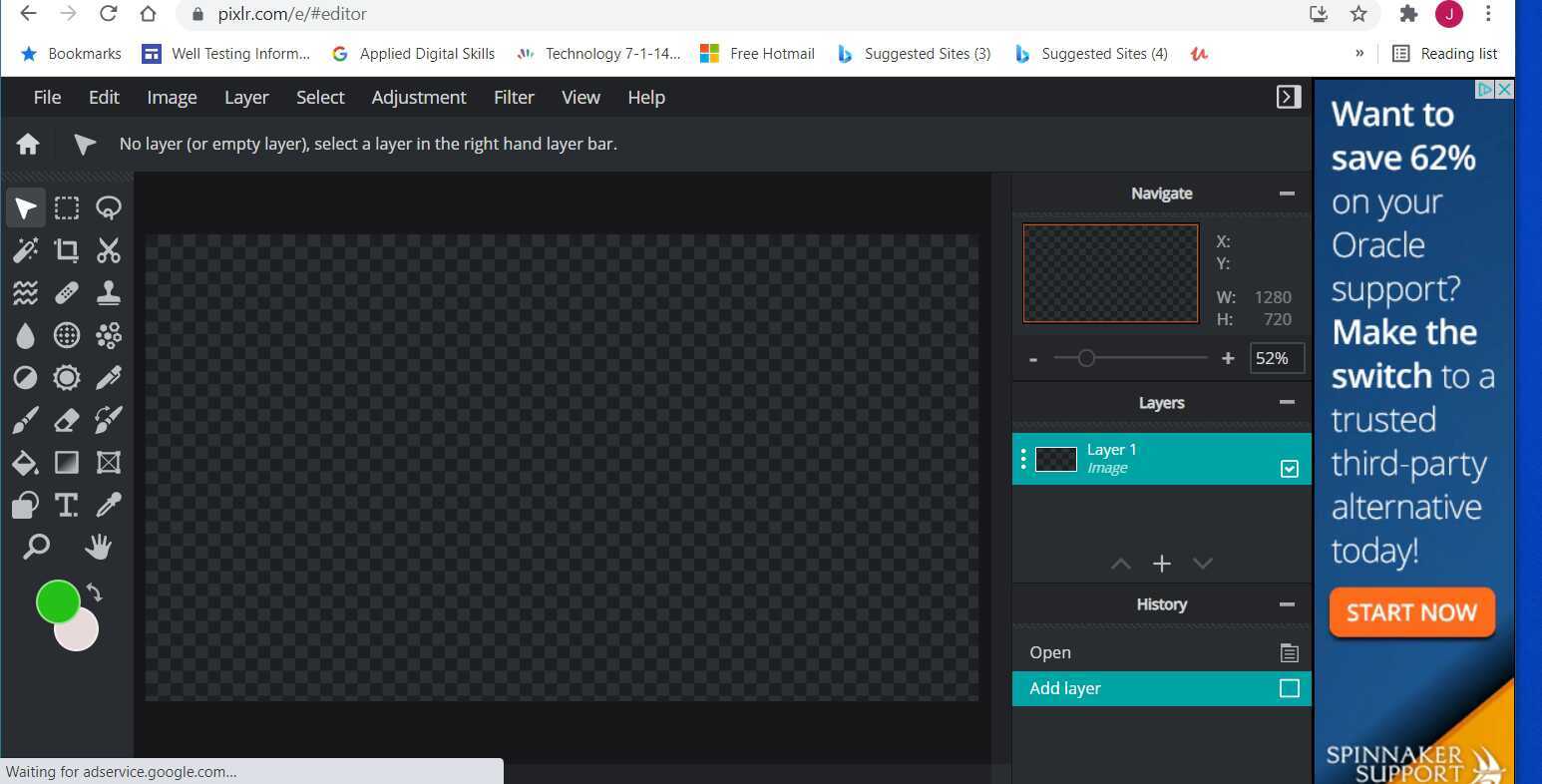Review of Pixlr tools( drawing, liquify, select, recolor, disperse