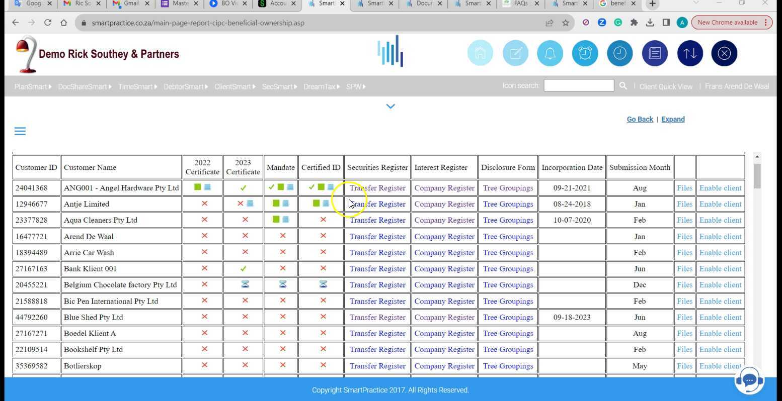 STEP 5 - Using the BO Manager and Invoicing