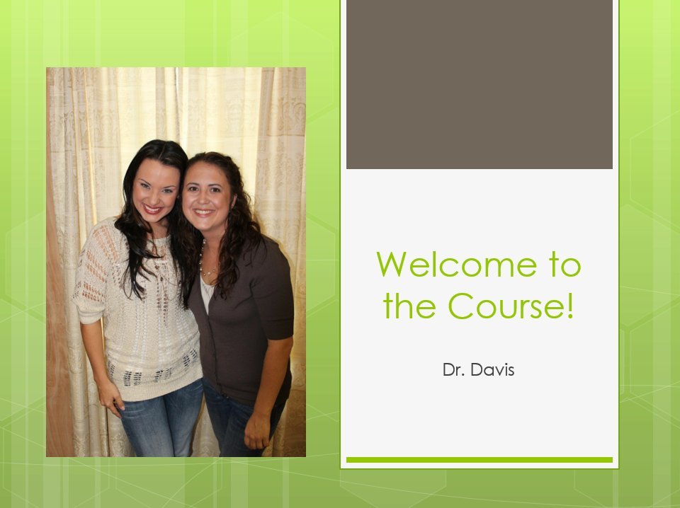 NEW- Welcome to the course video