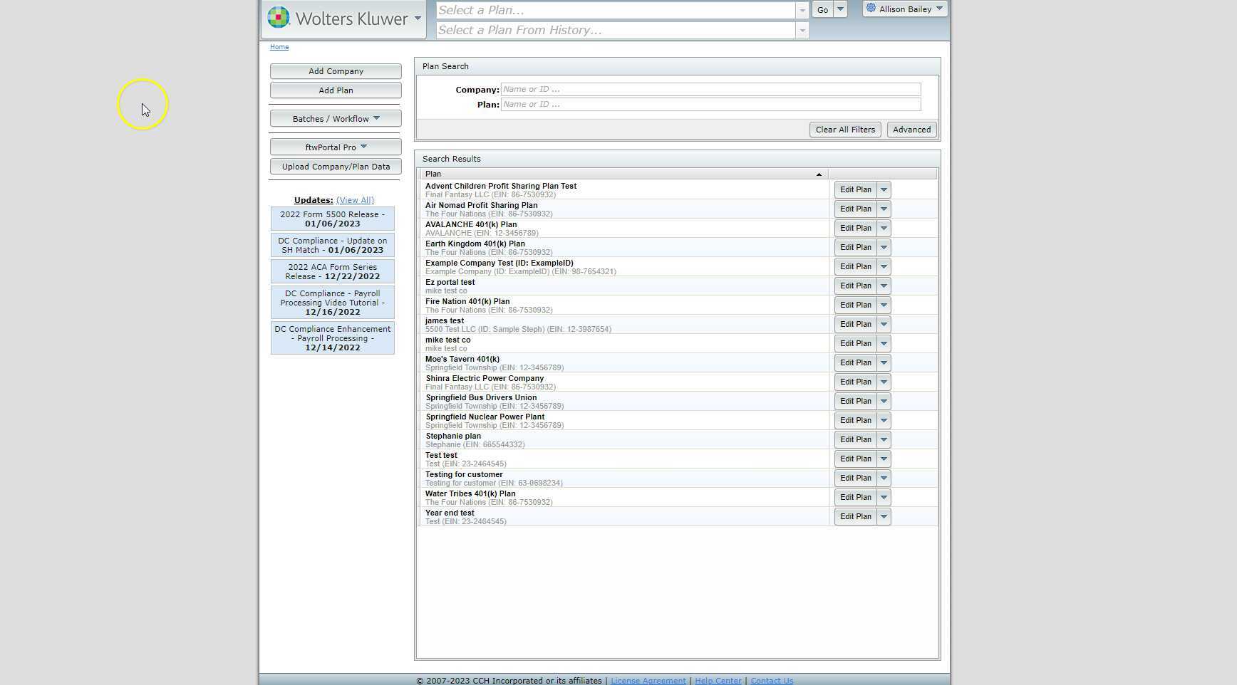 Creating and Posting a Batch Online Annual Questionnaire