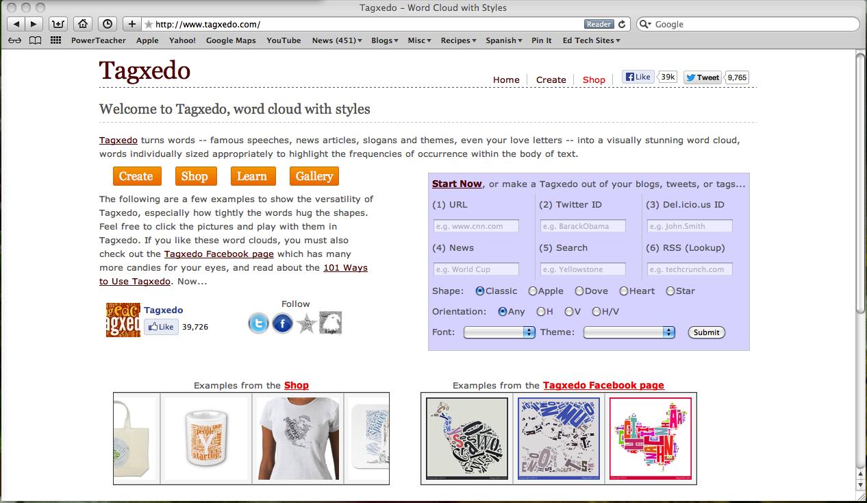 Tagxedo NTPRS 2013 Demo