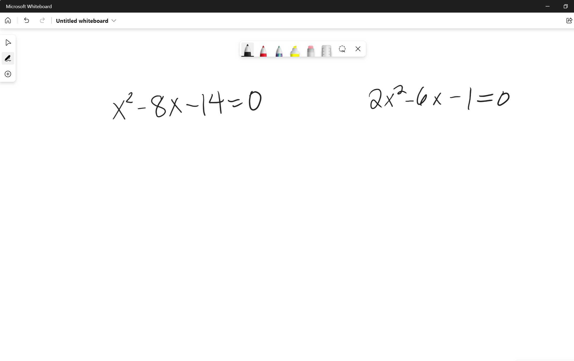 Completing The Square And Quadratic Formula