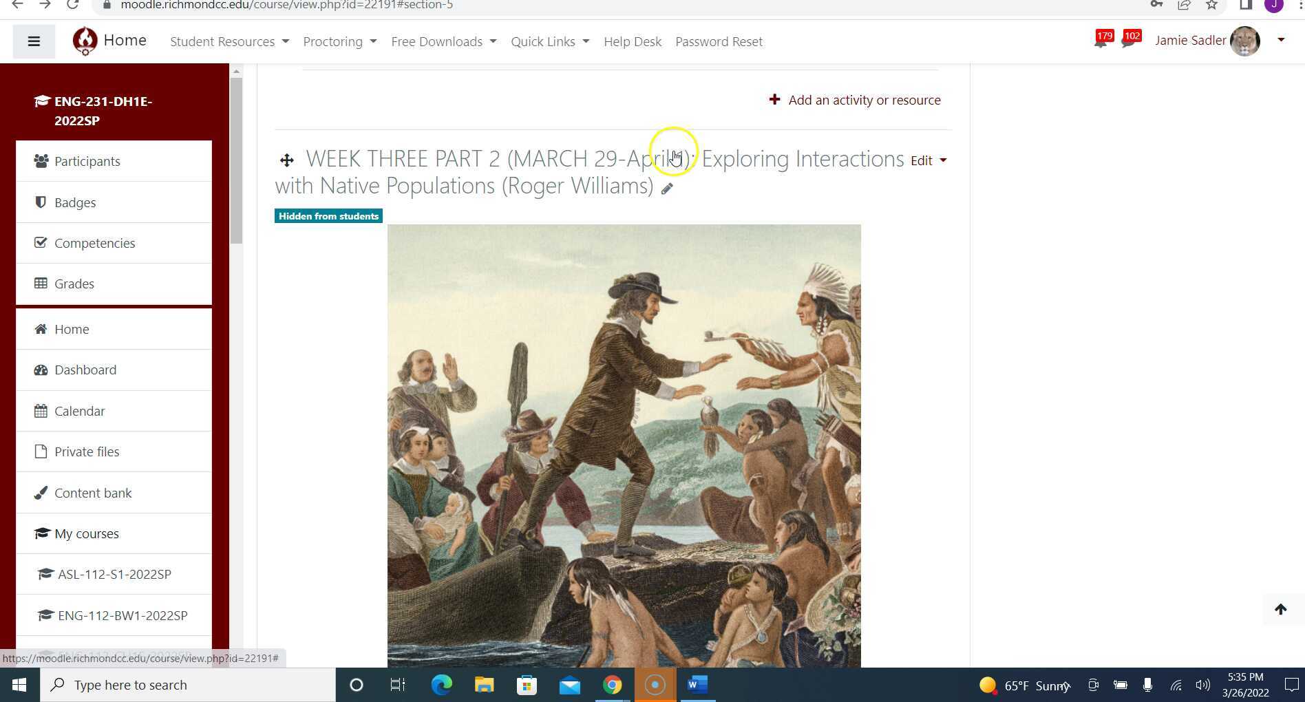 ENG 231 Week 3 Part 2 Intro