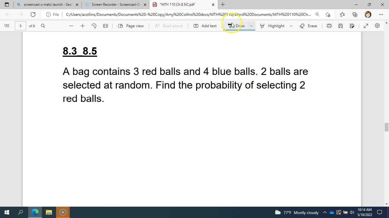 8 3 8 5 Probability Binomial Probability Probability Distribution 8 3 8 5 Probability Binomial Probability Probability Distribution
