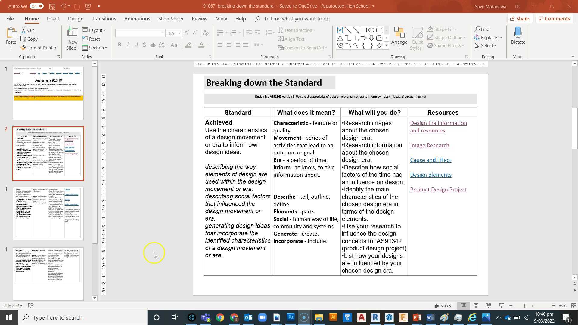 91067 standard breakdown