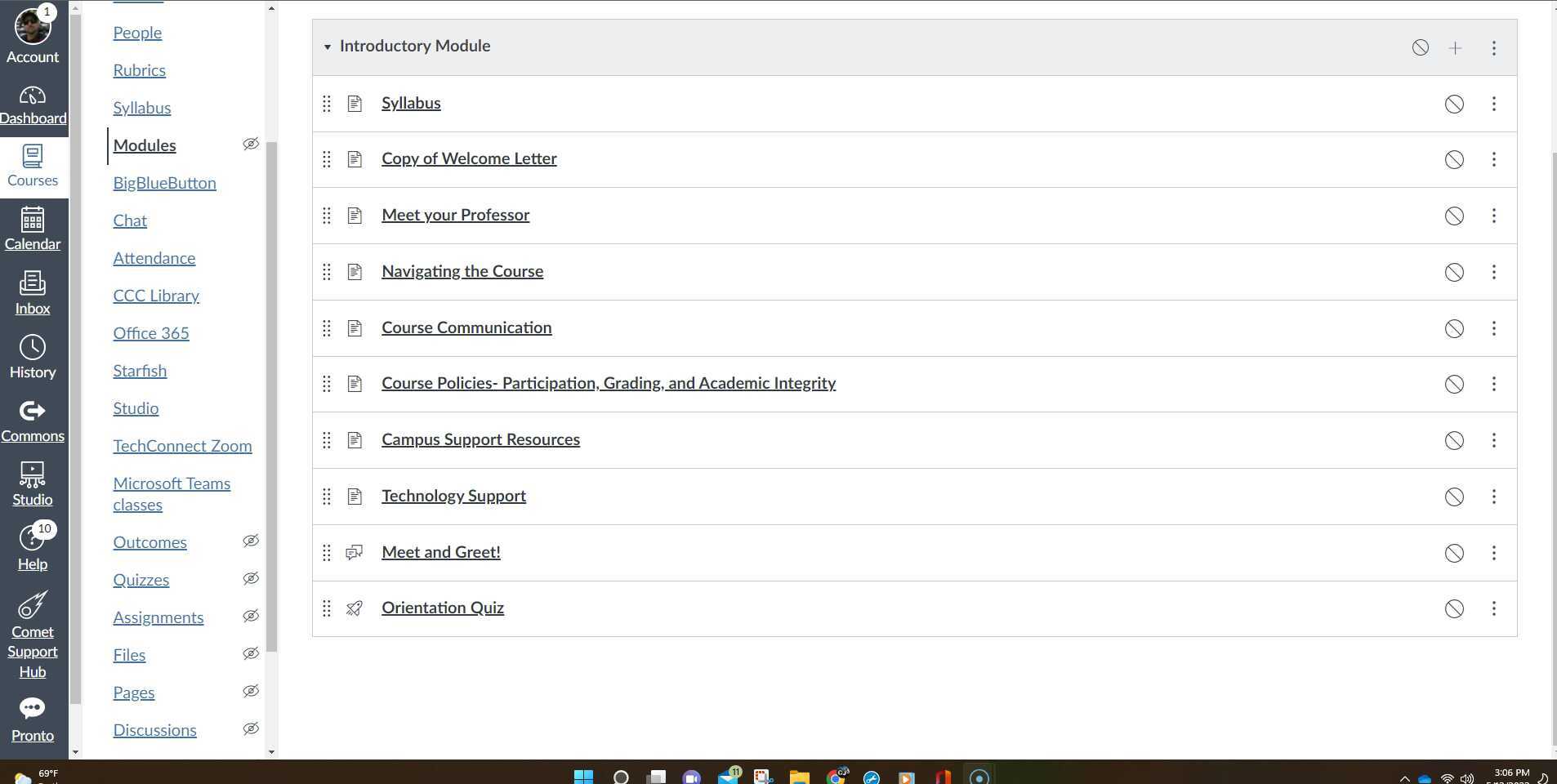 Completing your Introductory Module