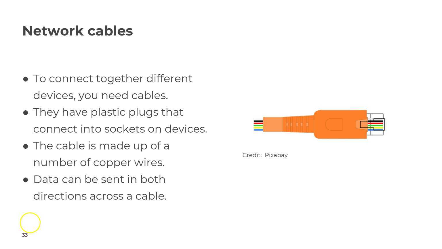 Networks L1 T5 Network Cables