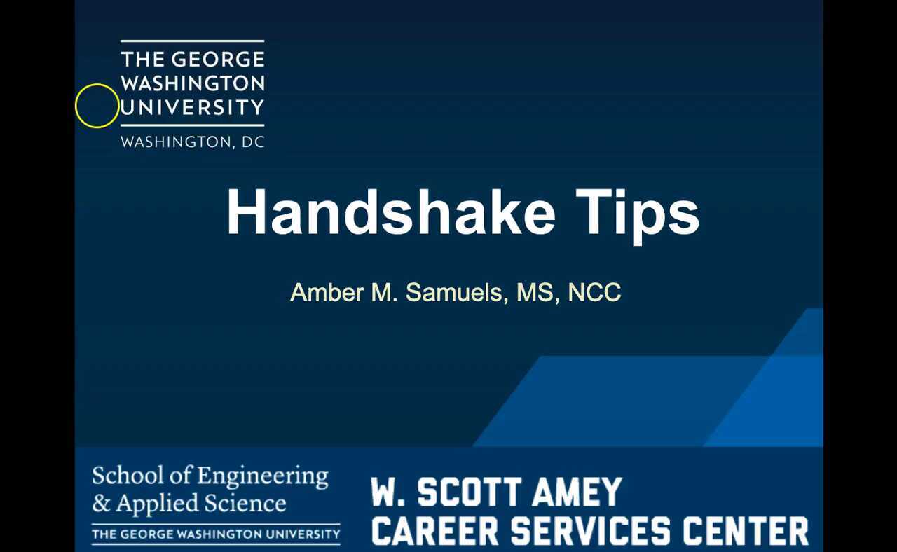 Handshake Tips - Final