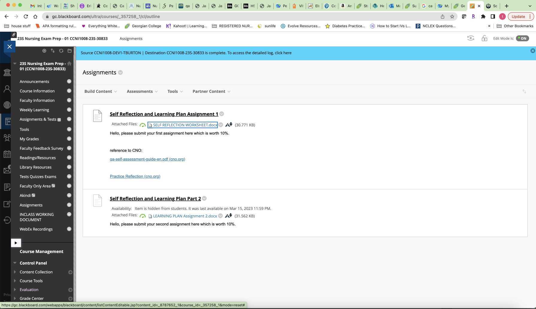 Assignment #1 Exam Prep