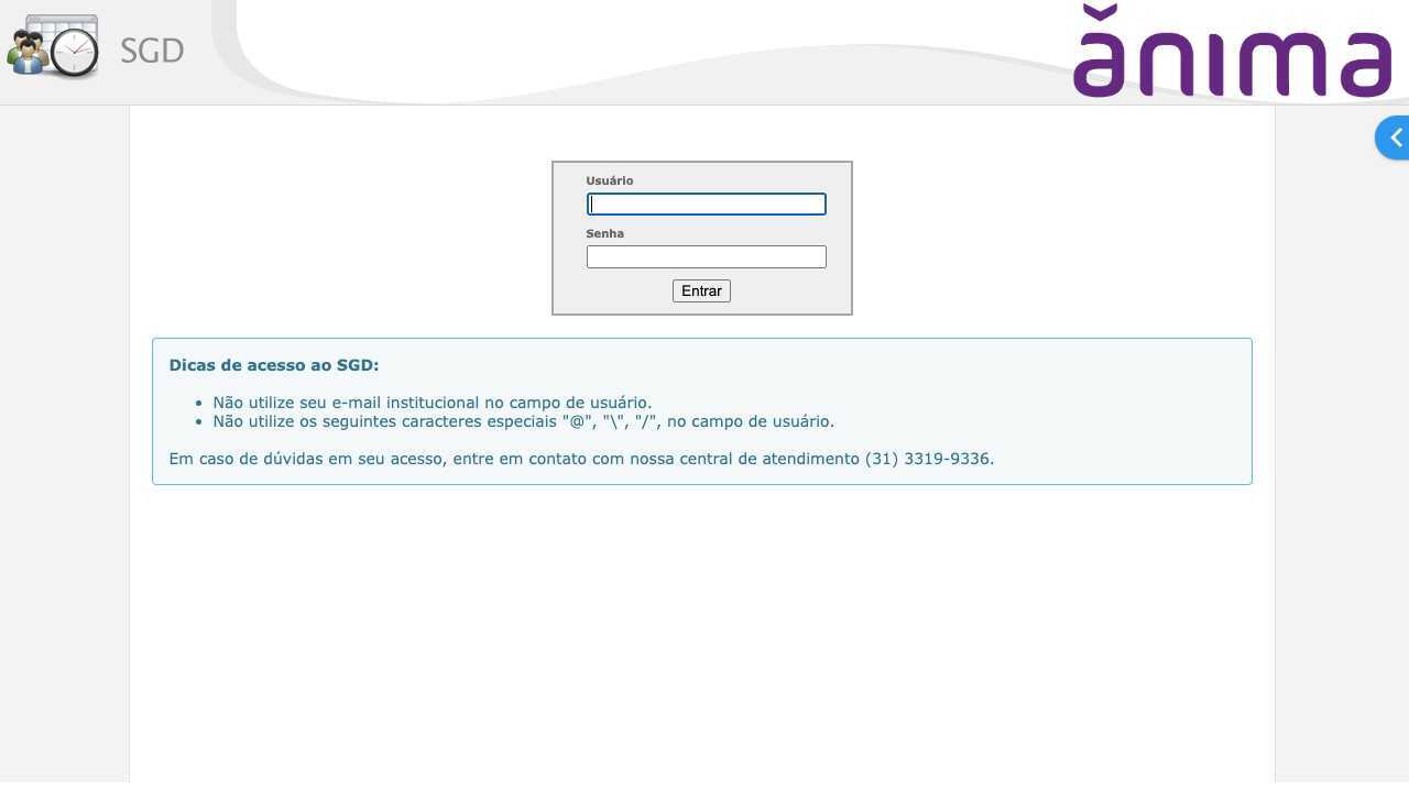 Disponibilidade Docente SGD 2