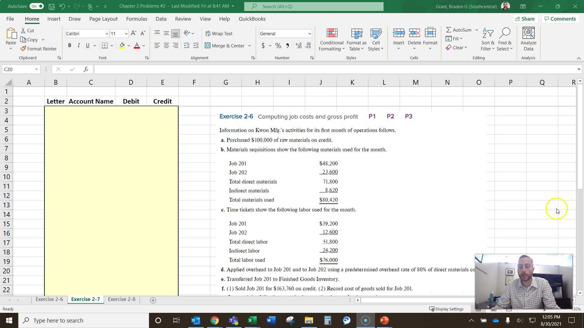 ACC 202 Chapter 2 Part 2