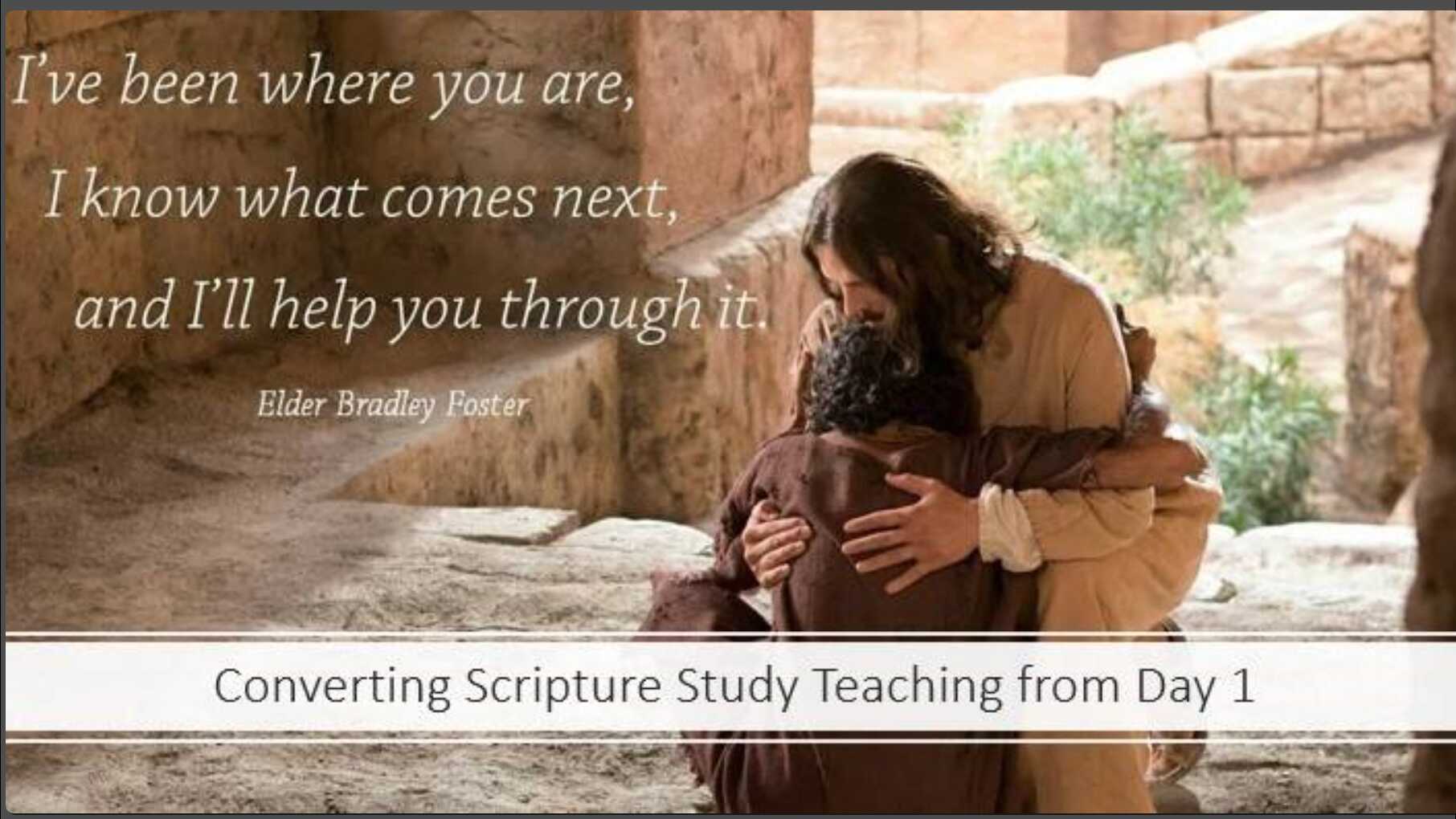 Conversion to Christ through Scripture Feasting from Day 1