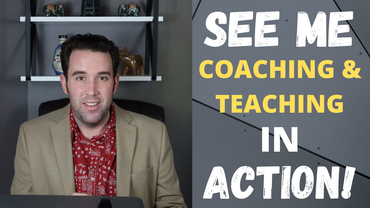 Sales teaching website student video