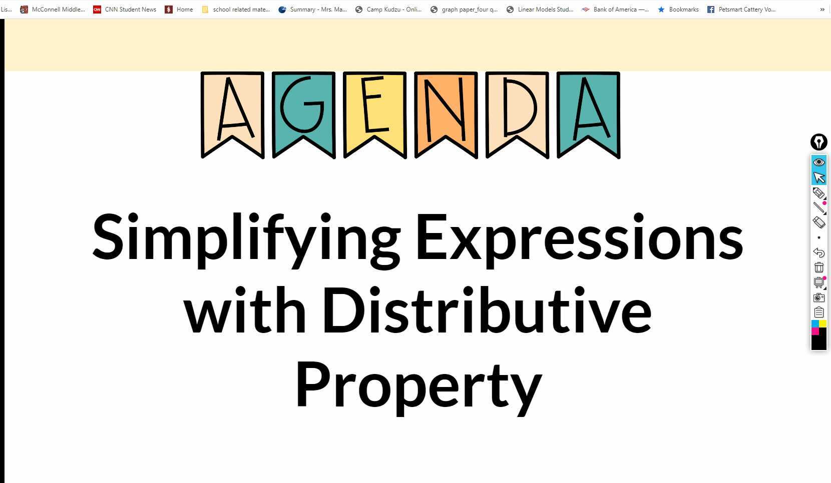 Simplifying Expressions with Distributive Property