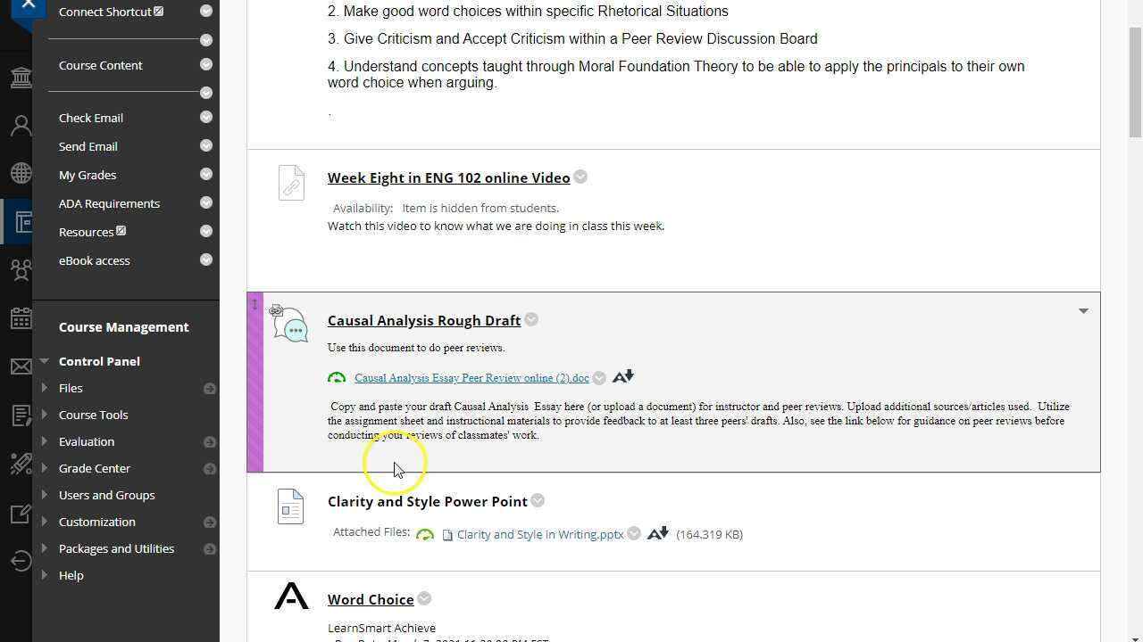 Week 8 ENG 102 (online)