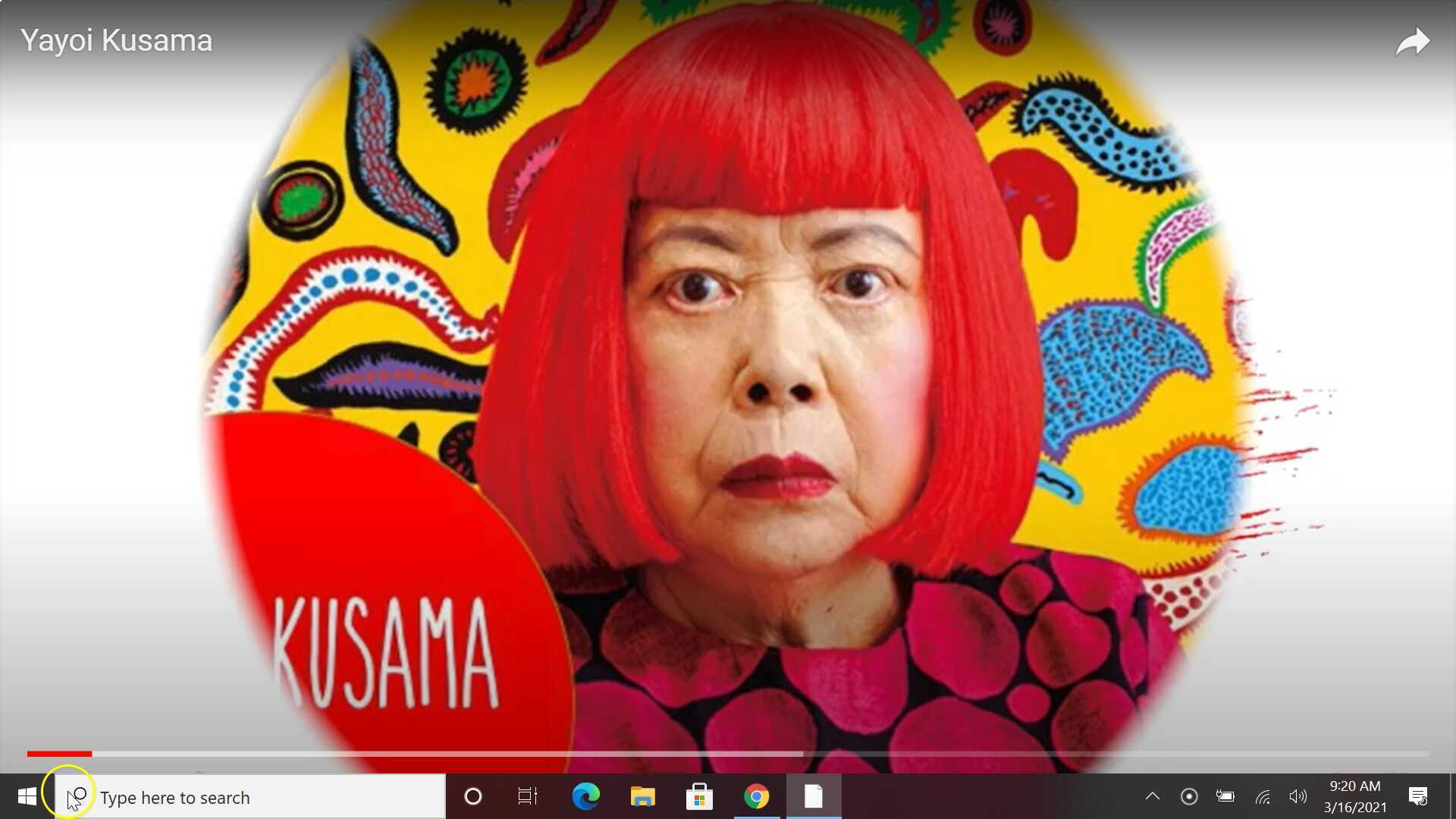 Yayoi Kusama Intro