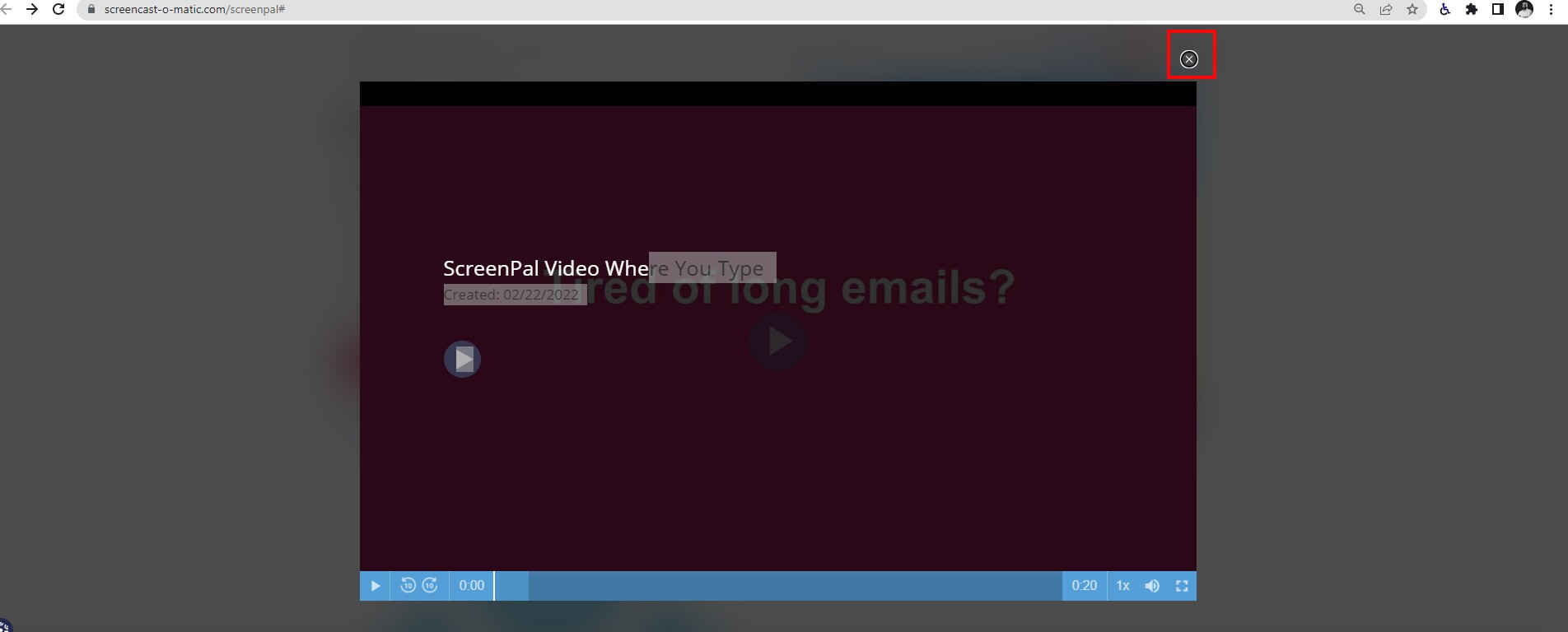 Snip - ScreenPal - Video Messaging Extension - Screencast-O-Matic ...