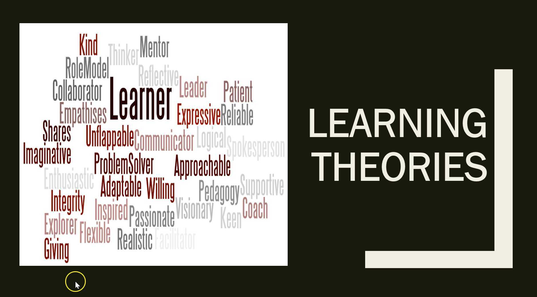 EDPR 215 Learning Theories