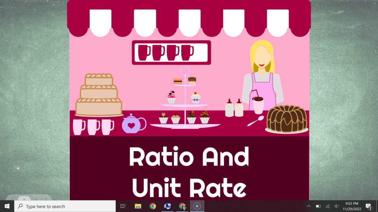 Ratio and Unit Rate Introduction