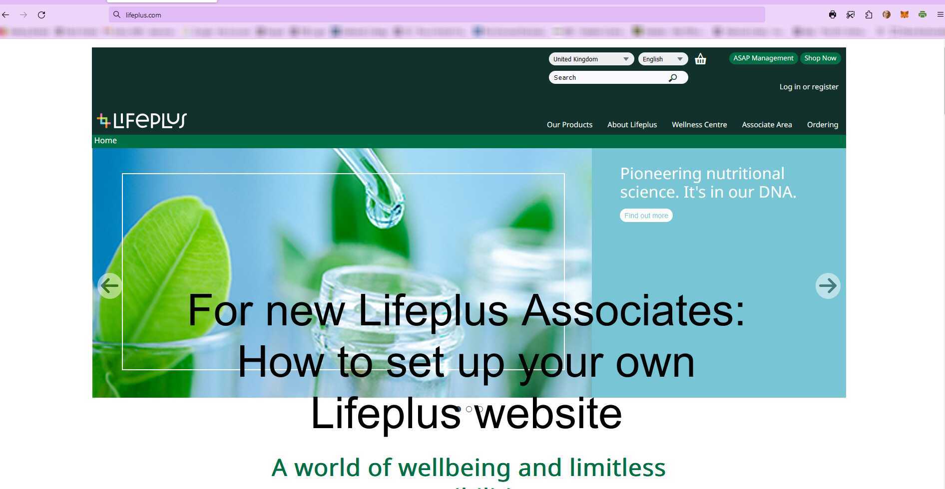 Lifeplus-Associates-Personal-Website