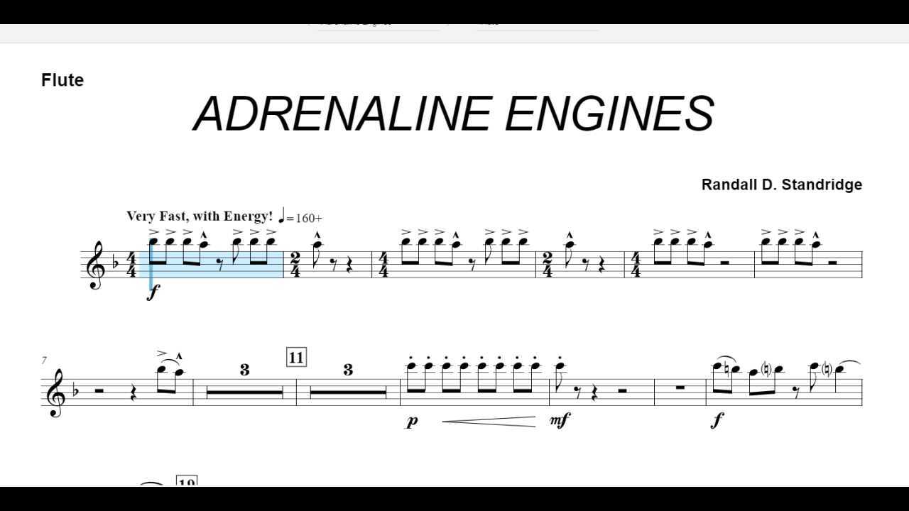 Adrenaline Engines Flute