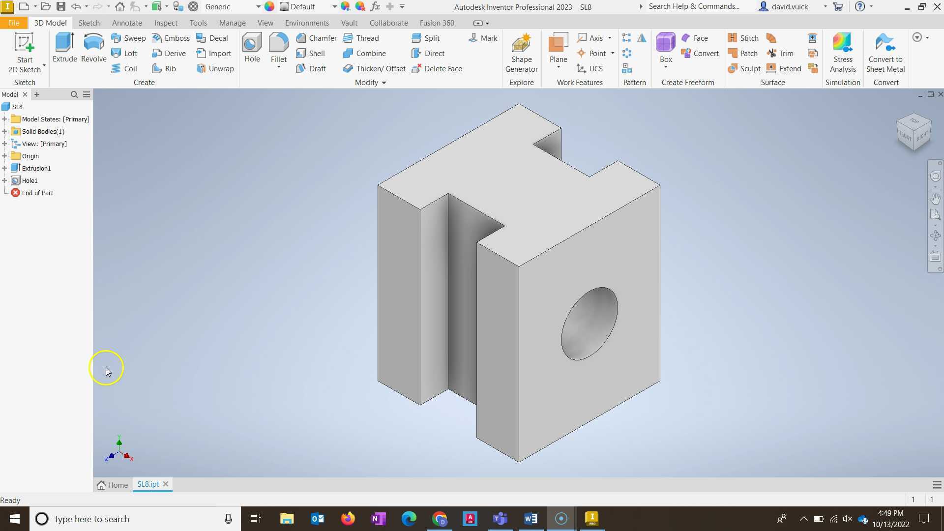 Inventor Orthographic Sheet Walkthrough