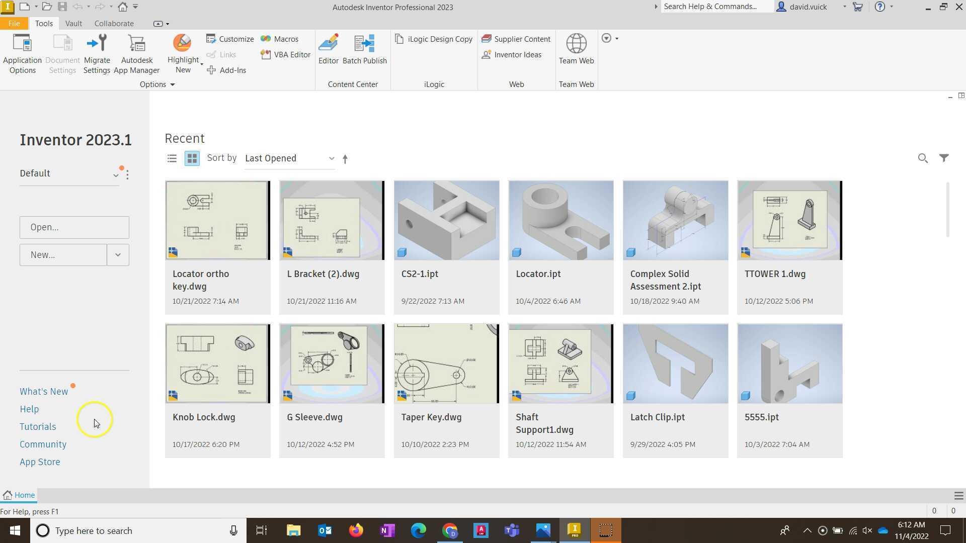 Inventor Intro to Lines