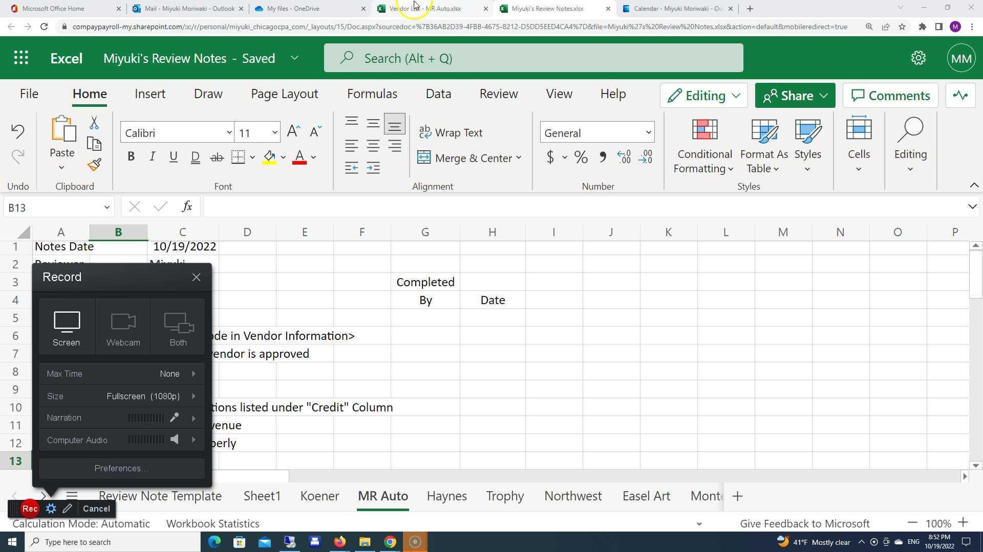 MR Auto Jun-Sep 2022 Review Notes